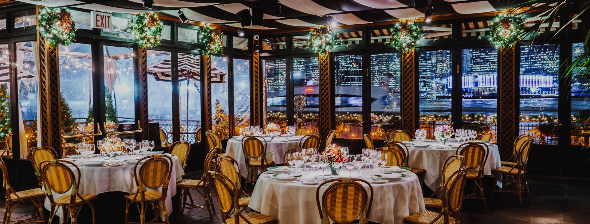 Fine Dining NYC - The River Café - American Restaurant